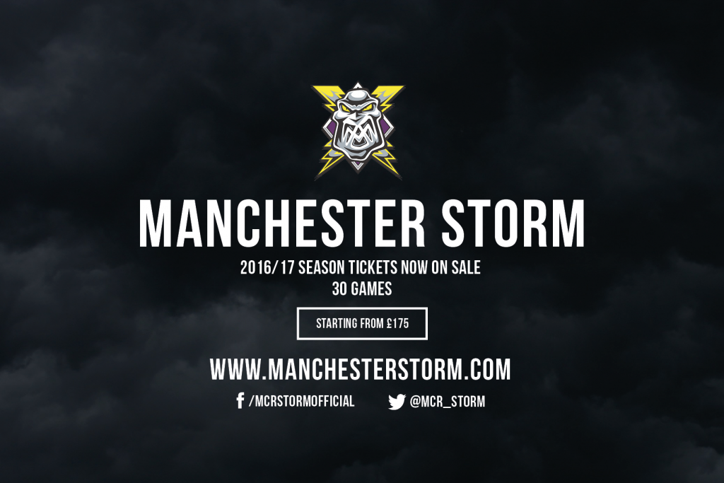 Storm Season Tickets 16/17 On Sale Now! – Manchester Storm