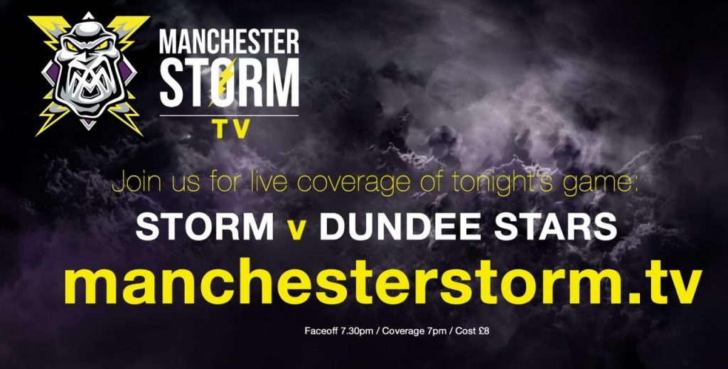 STORM LAUNCH WEBCAST! – Manchester Storm