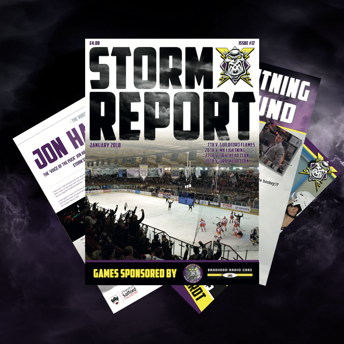 Changes to the Storm Report! – Manchester Storm